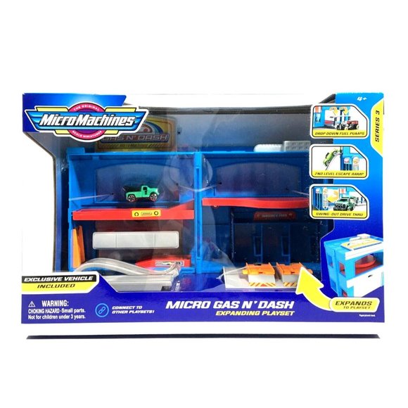 Micro Machines | Toys | Micro Machines Micro Gas N Dash Expanding ...